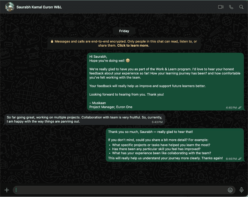 Euron Work & Learn | Get Real Experience with Real People and Real Projects