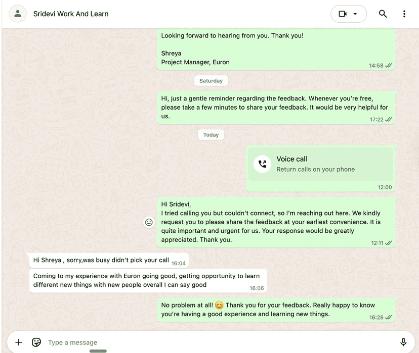 Euron Work & Learn | Get Real Experience with Real People and Real Projects