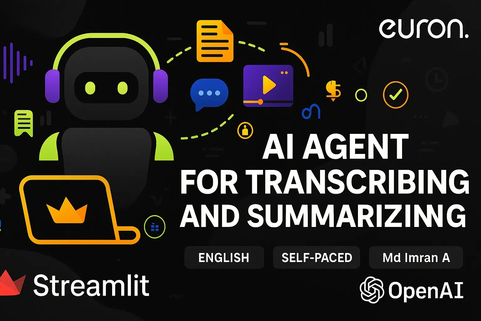 AI Agent for Transcribing and Summarizing Videos