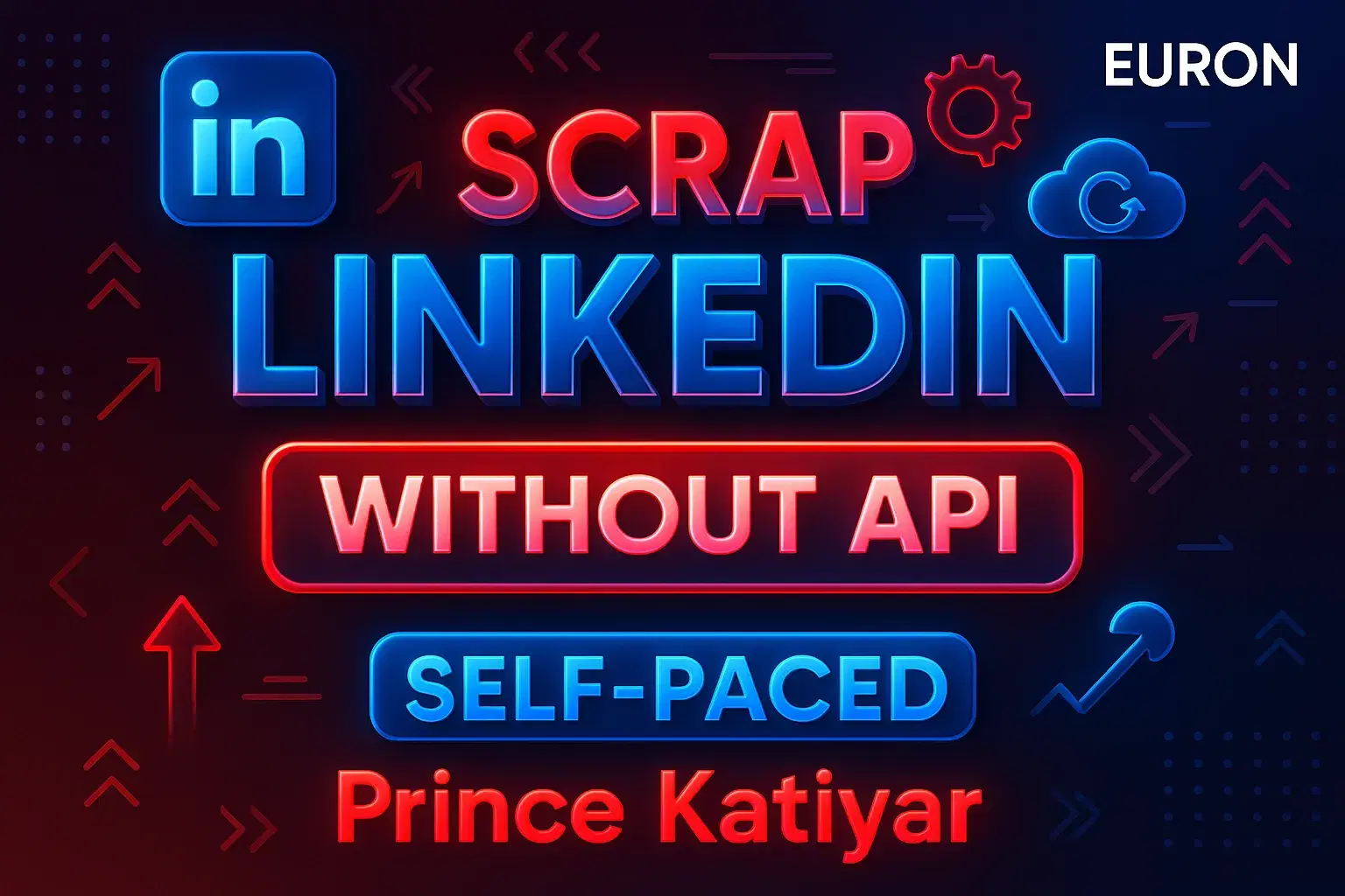 Scrap LinkedIn without API