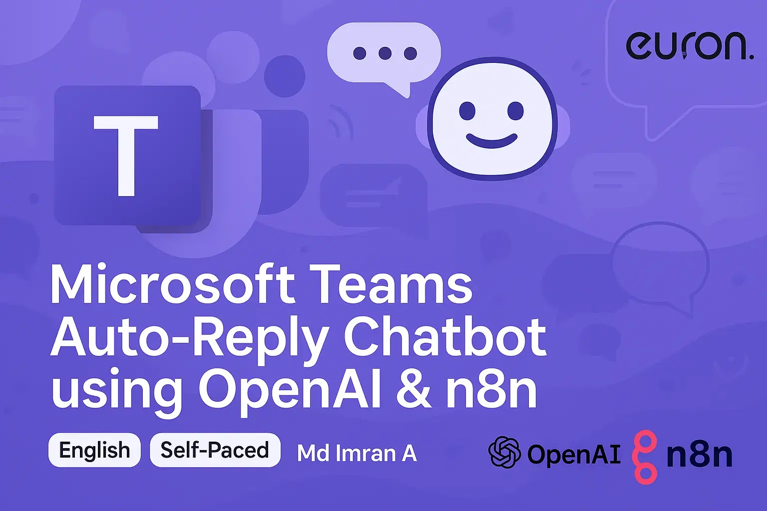 Microsoft Teams Auto-Reply Chatbot using OpenAI & n8n