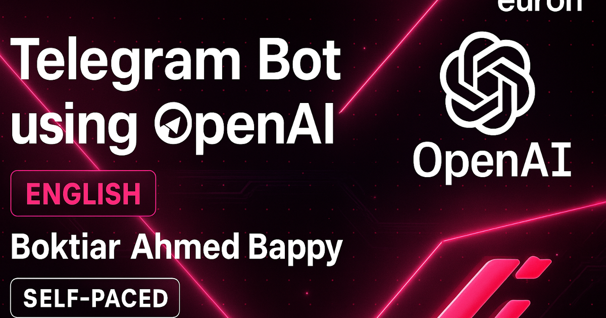 Telegram Bot using OpenAI