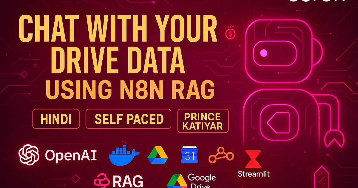 Chat with Your Drive Data Using N8N